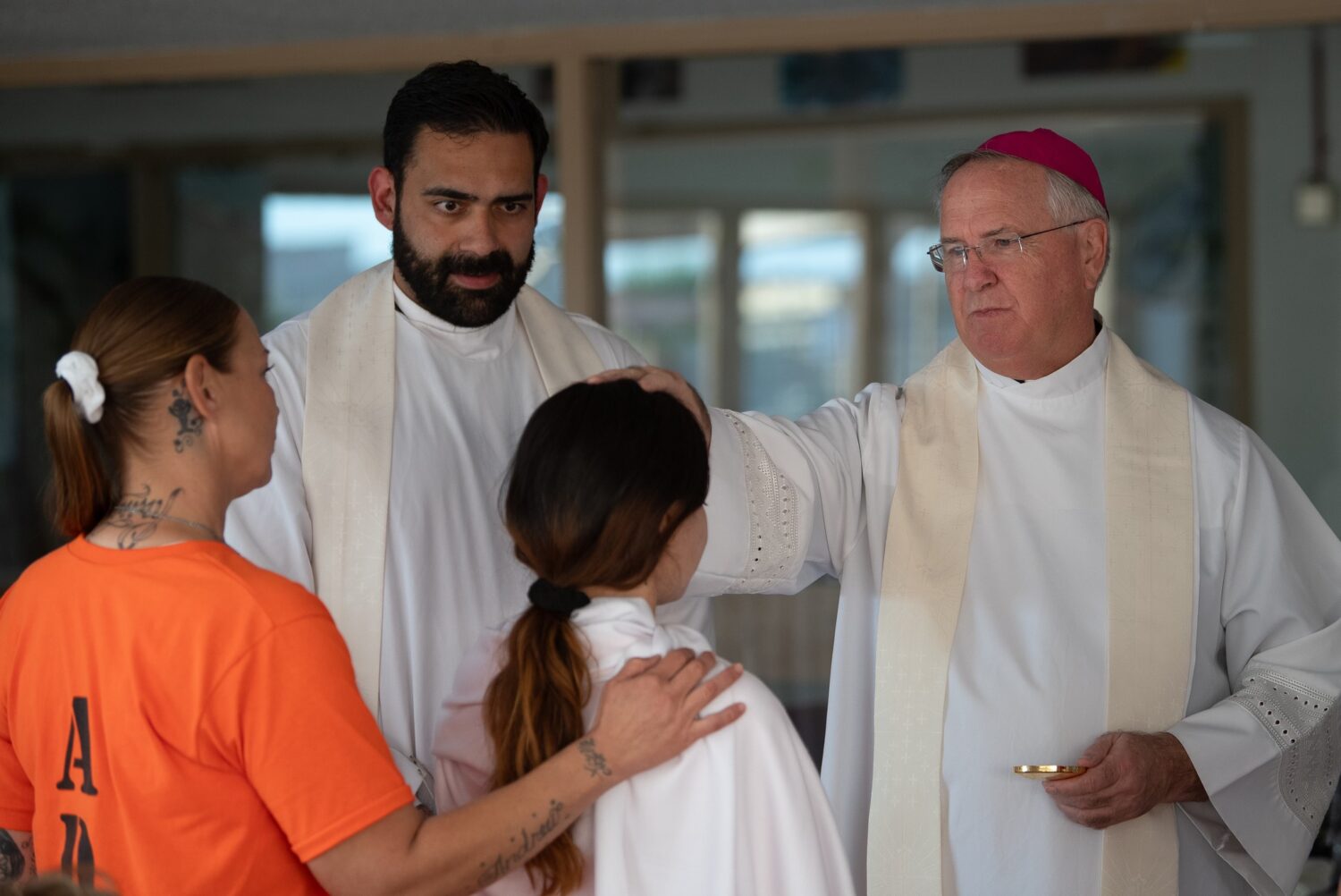 Bishop Dolan celebrates confirmations at state prison - The Catholic Sun