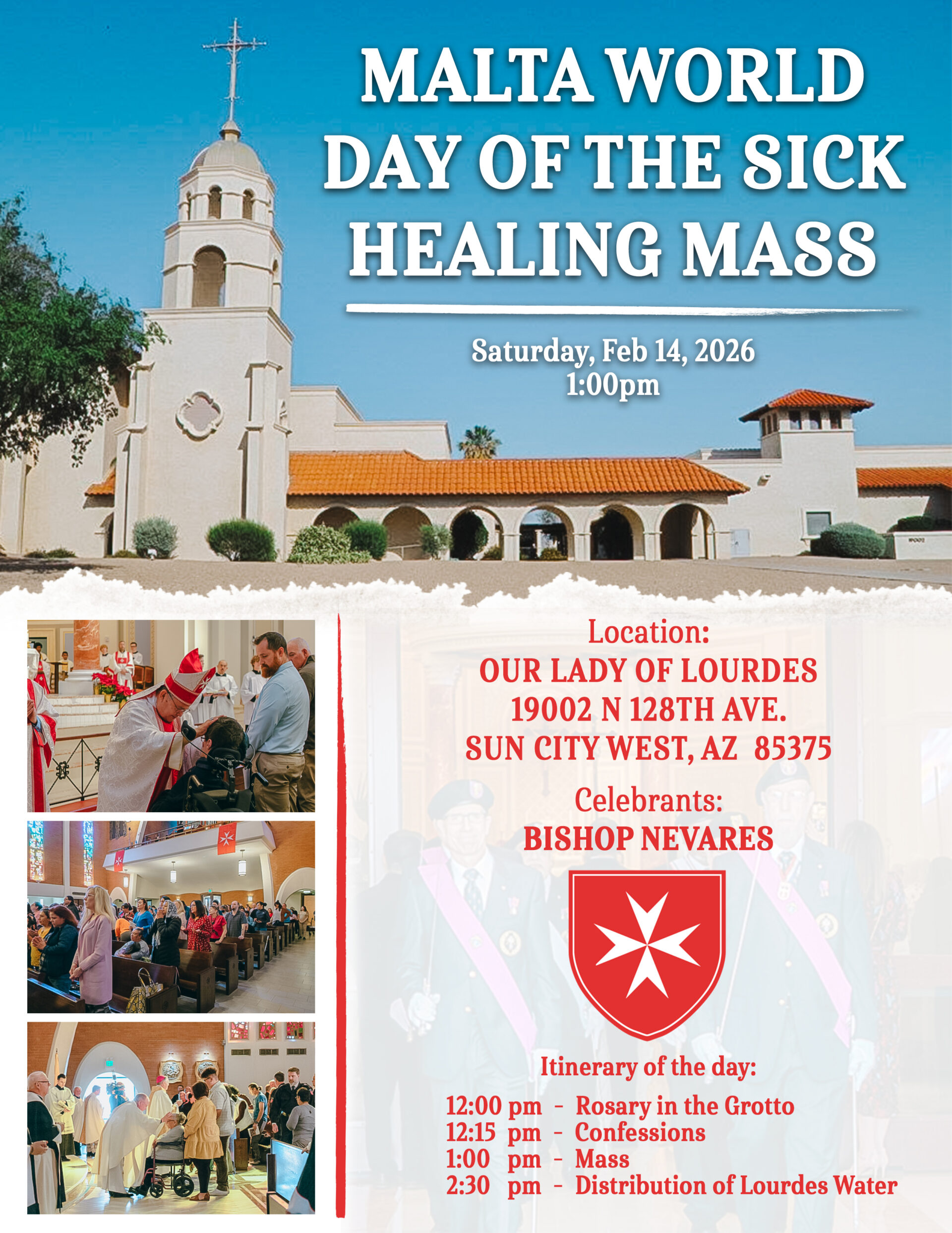 Order of Malta Healing Mass - The Catholic Sun