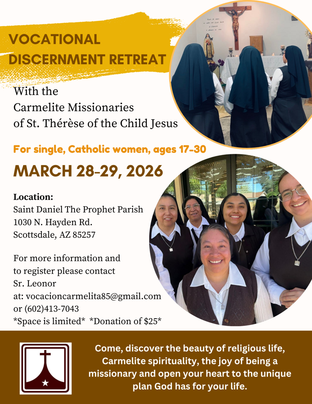 Vocational Discernment Retreat - The Catholic Sun